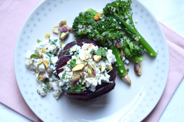 Skinny Six: Gepofte biet met quinoa en pistache | Chickslovefood.com ...